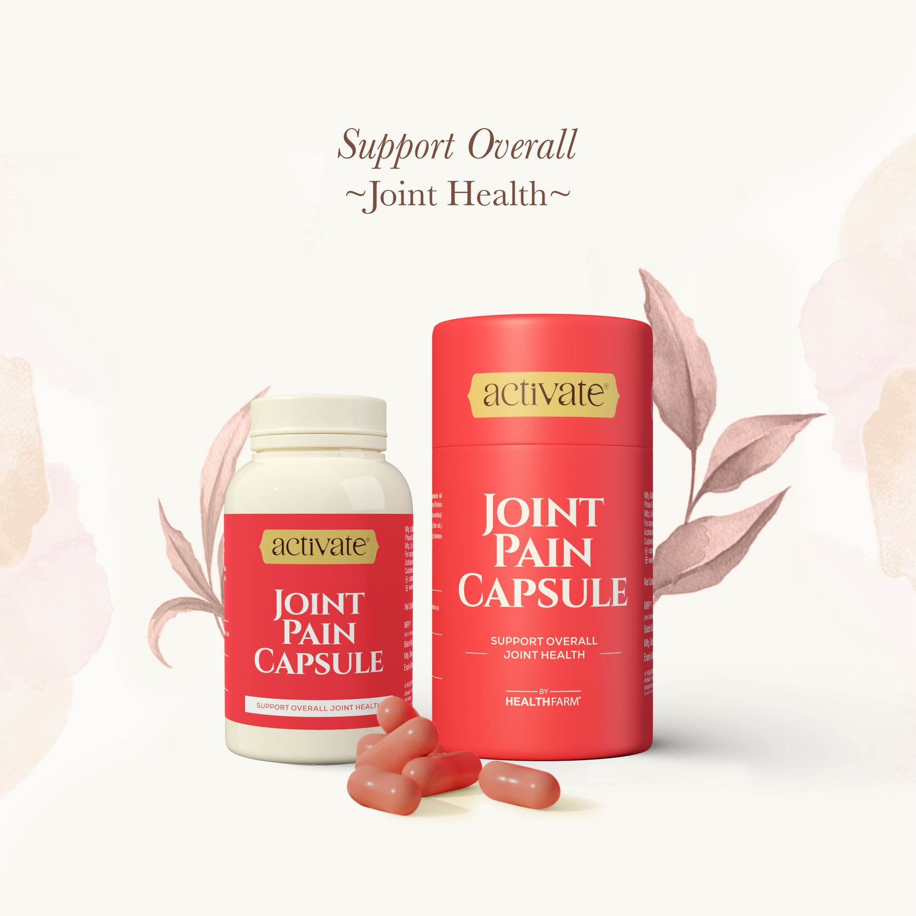 Activate Joint Pain Capsules 60 Cap - Healthfarm – Healthfarm Nutrition