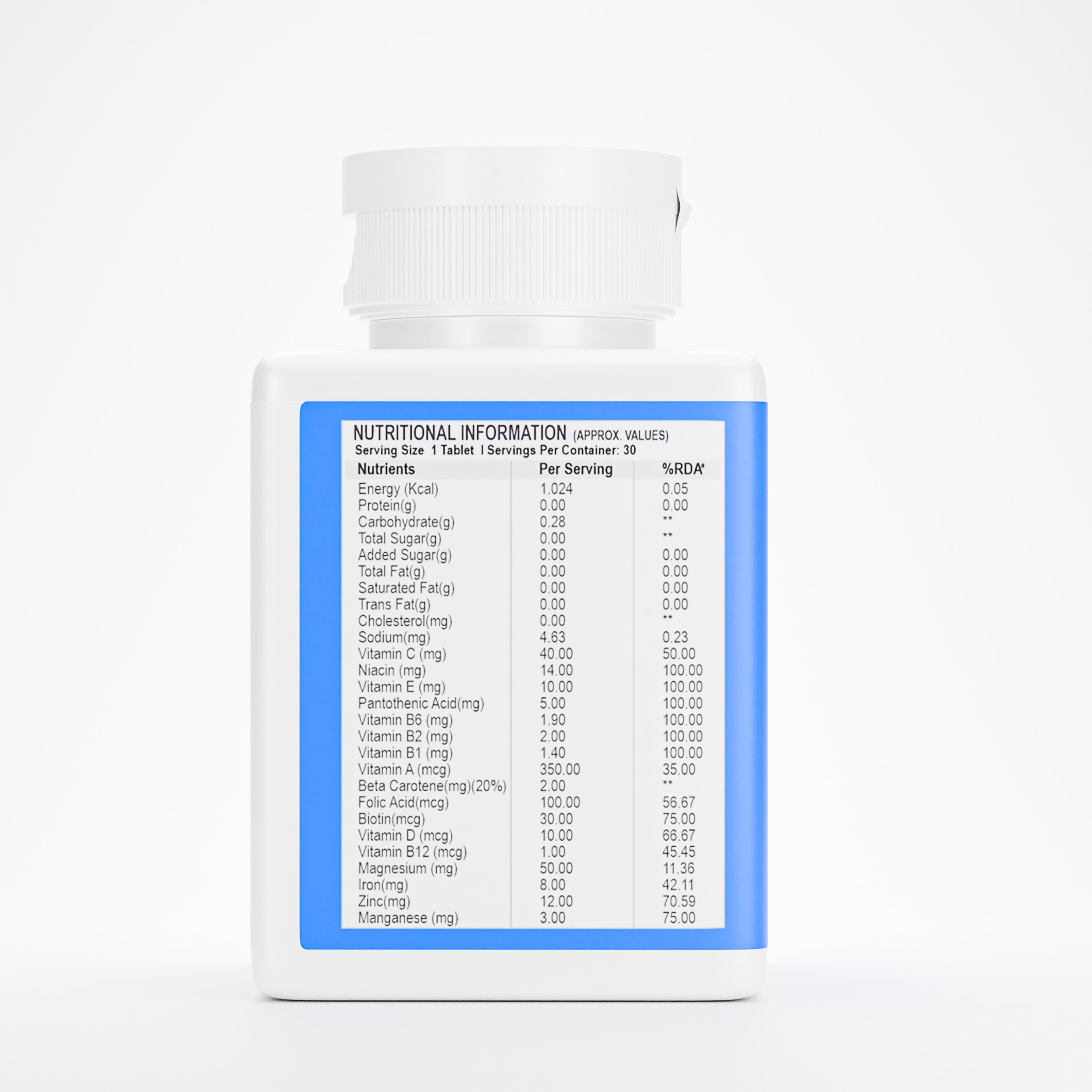 Healthfarm ViMin Multivitamin - (30 Tab) – Healthfarm Nutrition