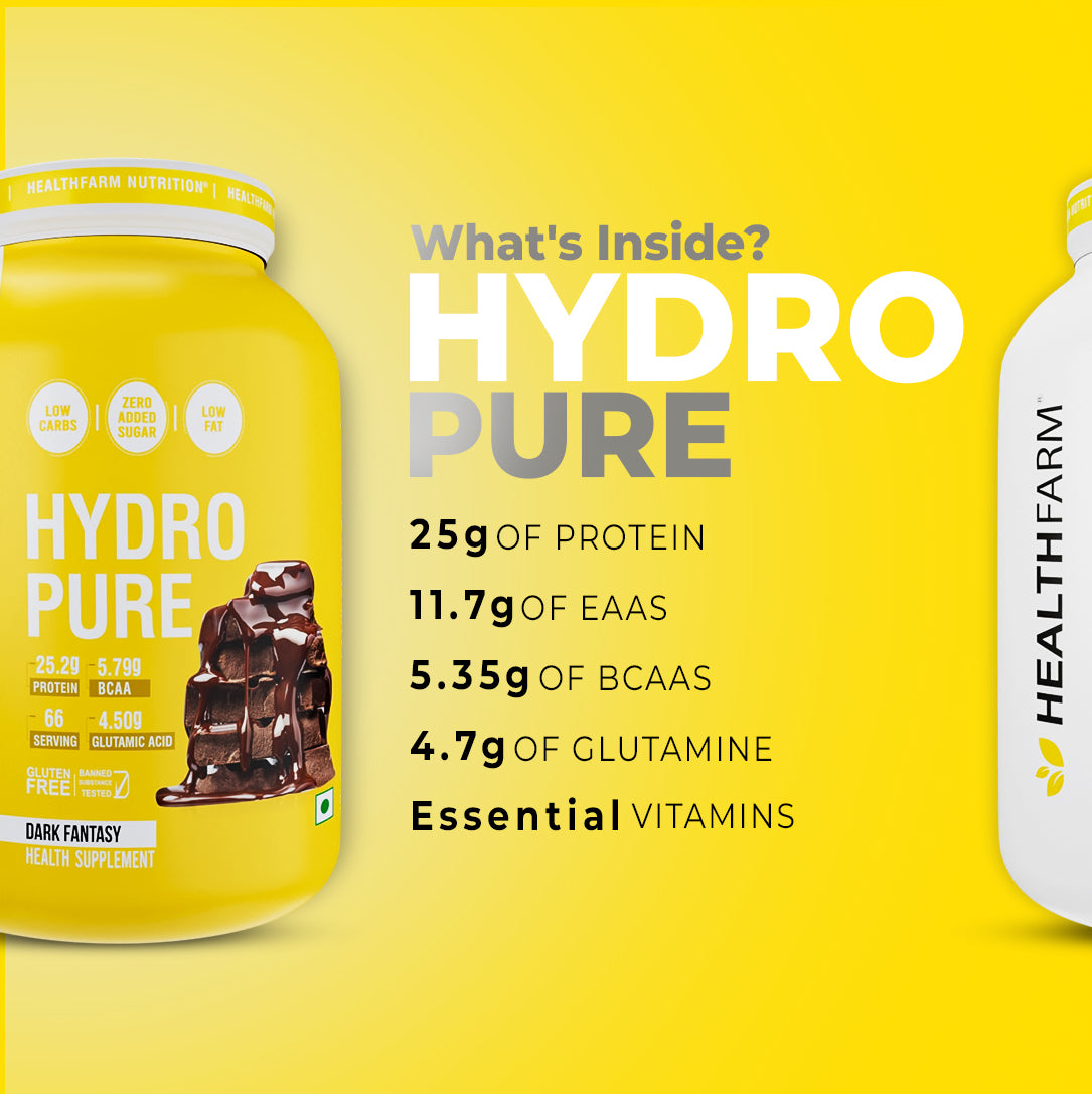 Hydro Pure Low Carb Protein Powder | HealthFarm – Healthfarm Nutrition