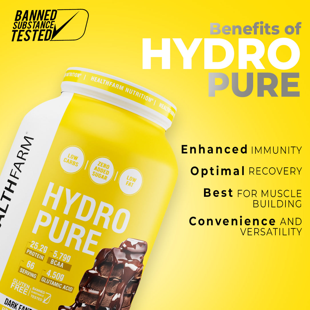 Hydro Pure Low Carb Protein Powder | HealthFarm – Healthfarm Nutrition