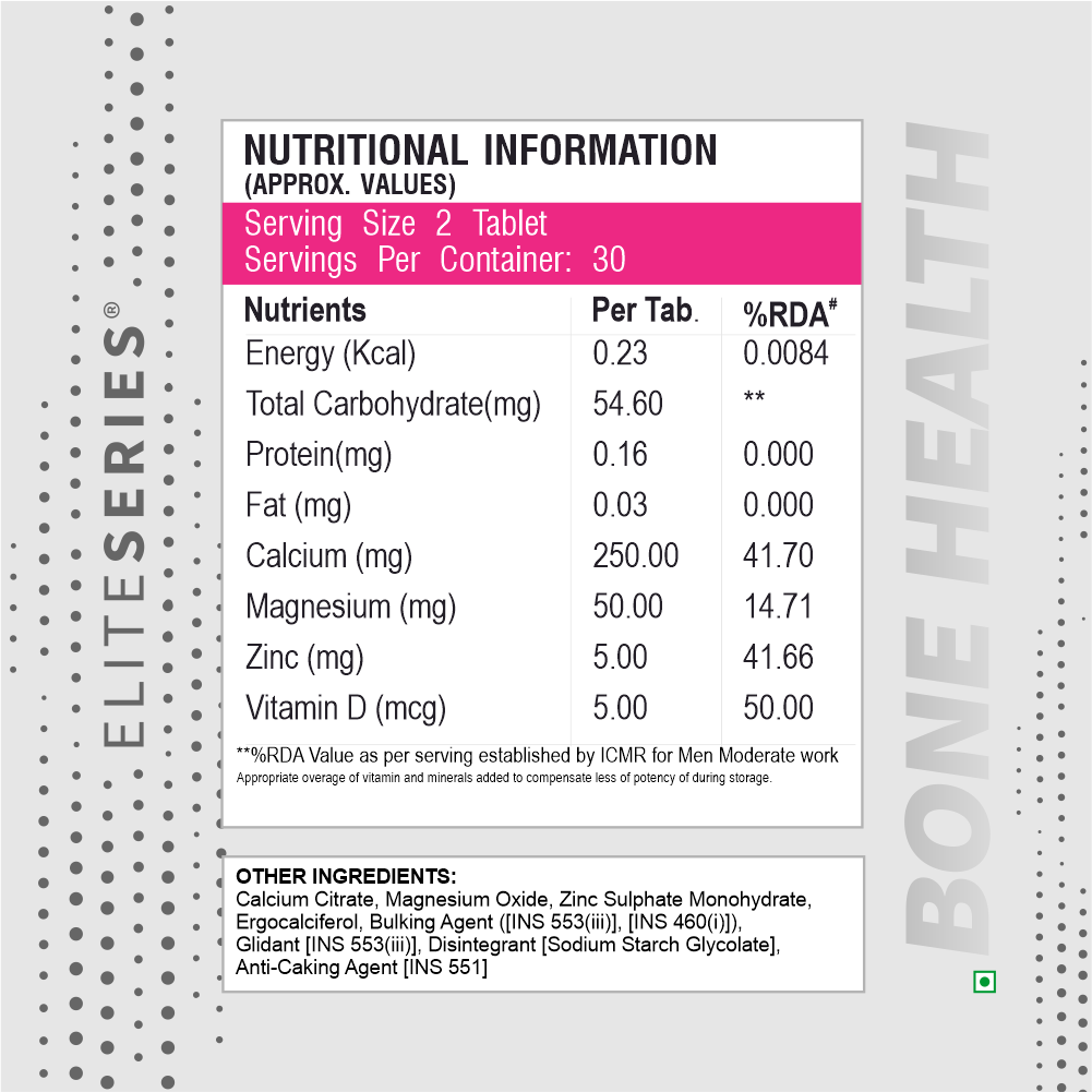Buy Bone Health (60N) Tablets for Stronger Bones - HealthFarm ...