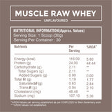 Buy Muscle Raw Whey Protein Concentrate & Isolate Powder - Healthfarm ...