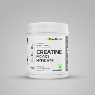 Healthfarm Muscle Creatine Monohydrate Powder | Buy Online in India ...