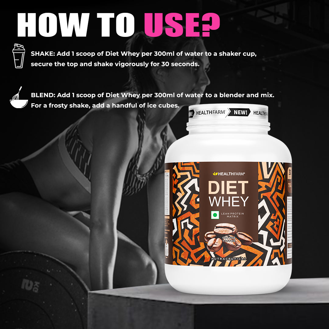 Healthfarm Diet Whey | Protein Blend with CLA & L-Carnitine ...