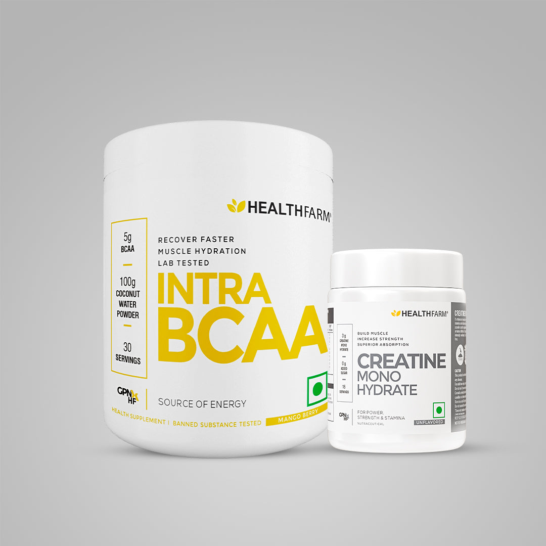 Healthfarm Intra BCAA + Creatine (50g) – Healthfarm Nutrition
