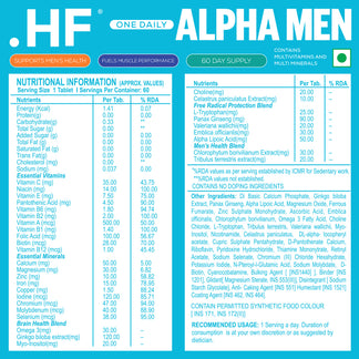 Buy AlphaMen Multivitamin for Men's Health (60Tab) - HealthFarm ...