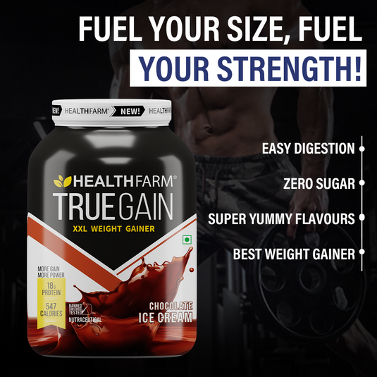 Buy Premium Weight Gainer Powder Online in India | HealthFarm ...