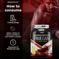 Buy HealthFarm TrueGain Protein Powder for Weight Gain – Healthfarm ...
