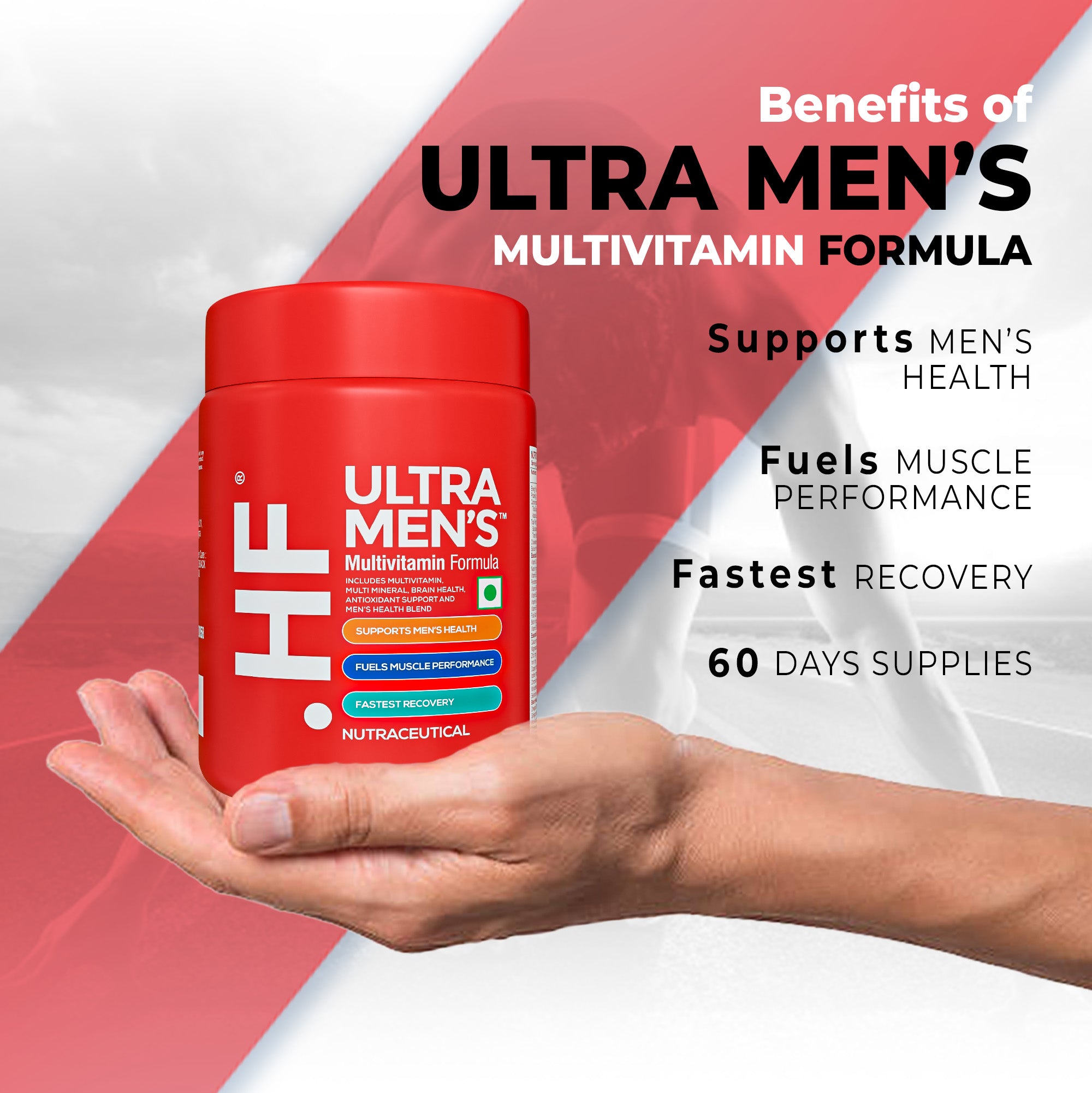 Healthfarm Ultra Men's Multivitamins - 60 Tablets – Healthfarm Nutrition