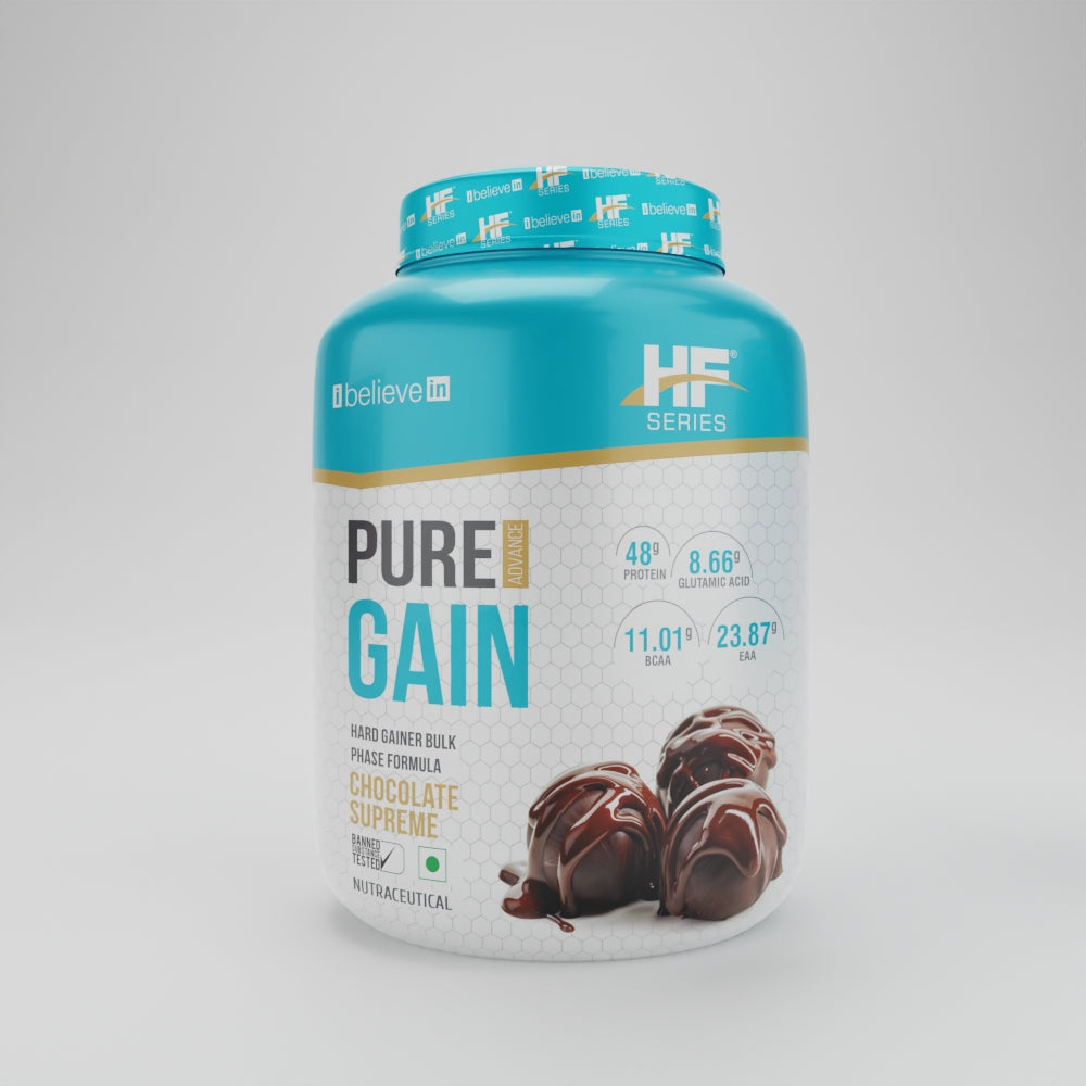 HealthFarm Pure Gain High-Calorie Mass Gainer – Healthfarm Nutrition