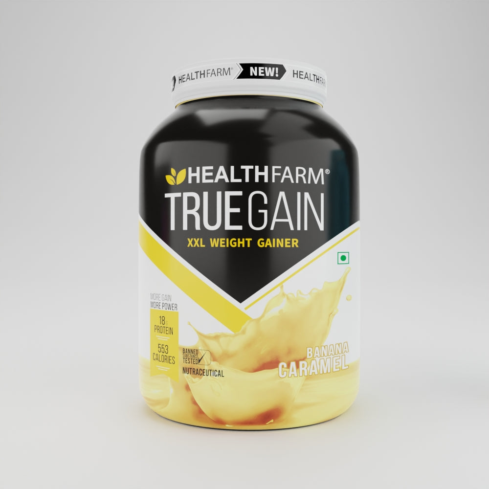 Buy HealthFarm TrueGain Protein Powder for Weight Gain – Healthfarm ...
